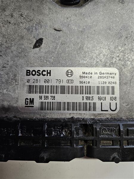 Centralina modulo ECU motore Opel Frontera TD 2.0, cod.90589738 ...