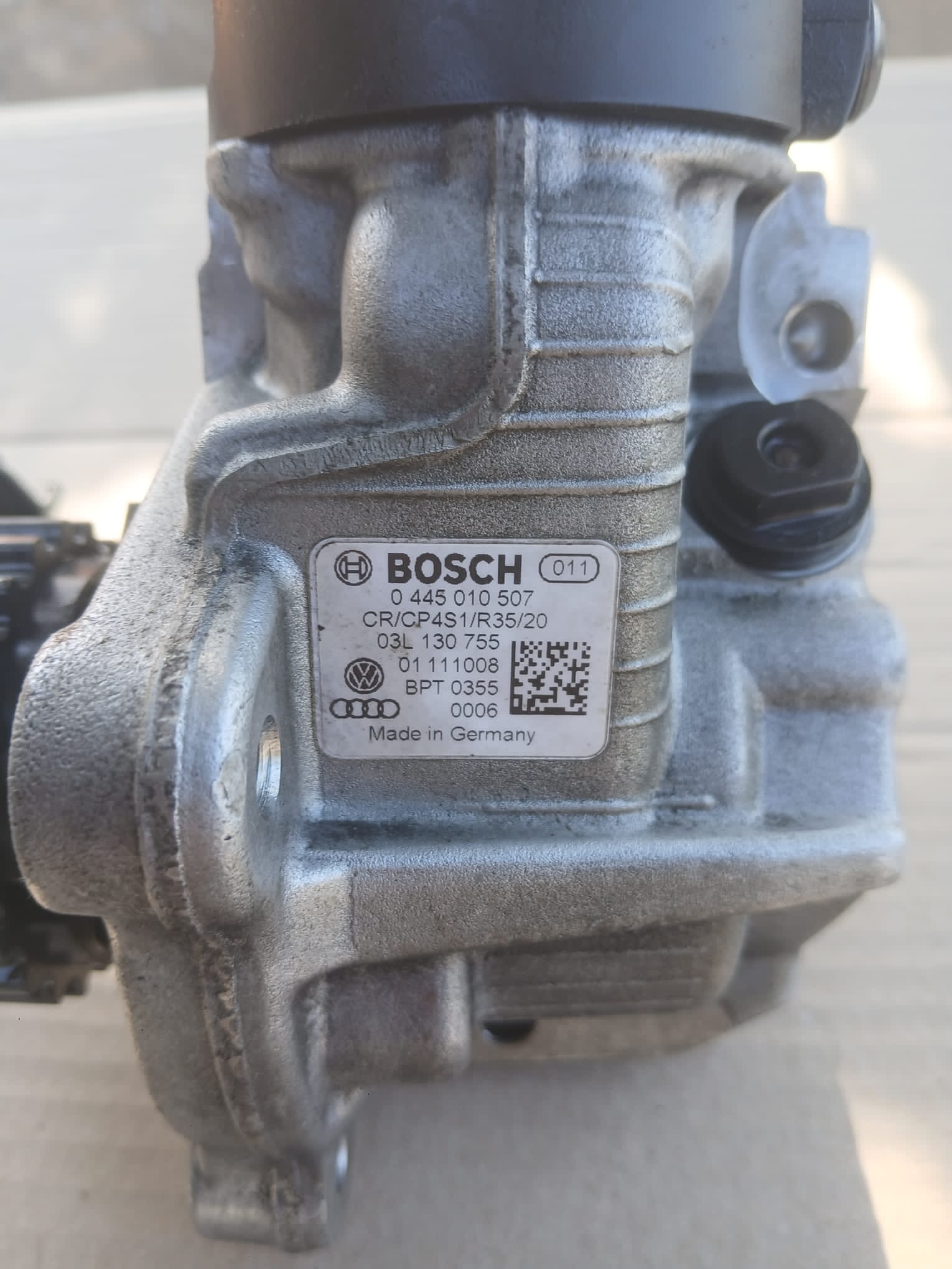 POMPA BOSCH CP4 AUDI VW SEAT SKODA 2.0 TDI 0445010507 - Auto Ricambi Doc