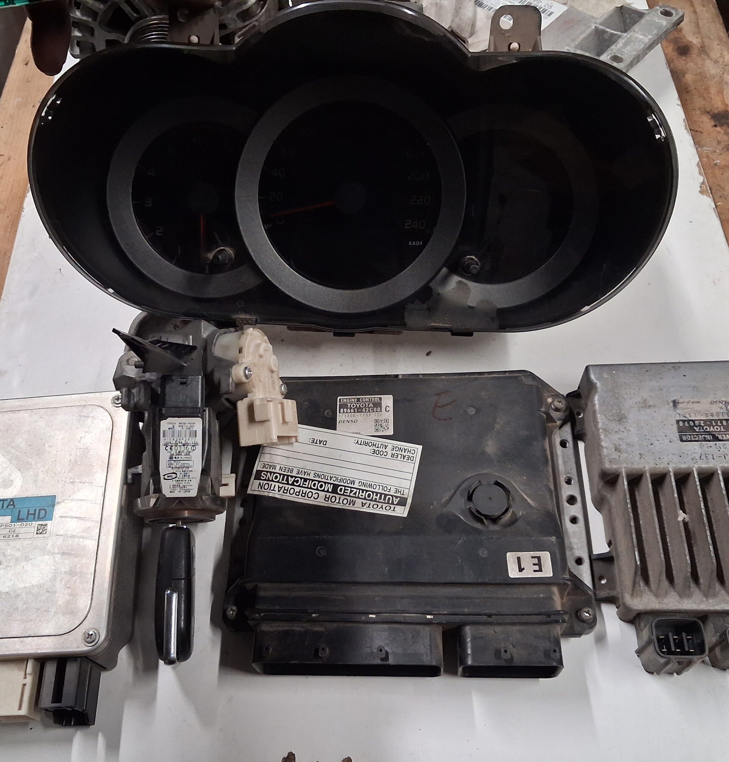 KIT Accensione Centralina motore 89661-42C00 1758007734 DENSO TOYOTA ...